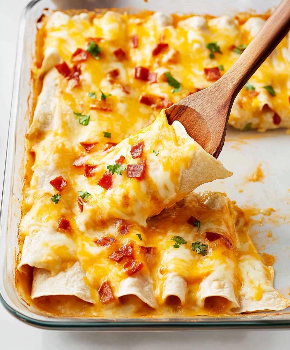 Breakfast Enchiladas Recipe - Recipe Essence