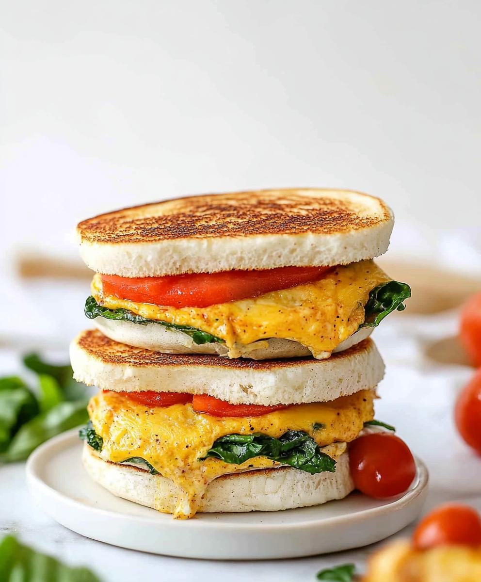 Healthy Breakfast Sandwich Recipe - Recipe Essence
